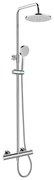 Mereo Sprchový program - Sprchový set s termostatem, průměr 22 cm, 1 proud, chrom CB60104TSA