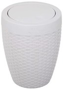 Světle béžový koupelnový koš Addis Premium, 5 l