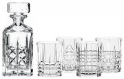 Nachtmann whisky set Highland 1+4