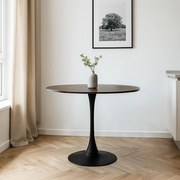 Jídelní stůl AVENBERG ORBIS Ø100 hnědý