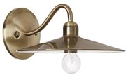 Ideal Lux - Nástěnná lampa CANTINA 1xE14/40W/230V bronz
