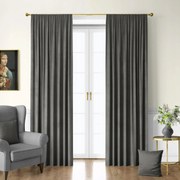 Závěs Velvet, Velur, S Páskou 140 š x 270 v, Zateplení 70% Elephant