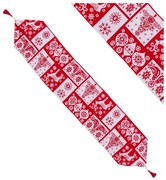 Běhoun na stůl s vánočním motivem 33x180 cm Figures – Casa Selección