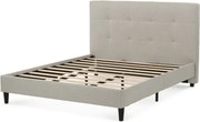 Manželská postel béžová 180x200 cm BED-M180 CRM2