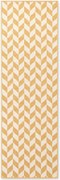 Ted Baker, Běhoun Ted Baker Haringey 106380 Yellow White, 80x200, žlutá, chodba / předsíň