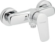 Novaservis Titania Pure - Sprchová nástěnná baterie bez příslušenství, 90361/1,0