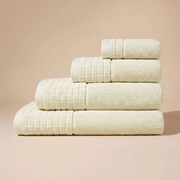 Ručníky a osušky CASA VIVA - smetanová - GOTS Velikost: ručník 50 x 100