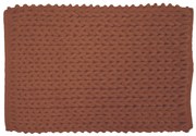 Koupelnová předložka v terakotové barvě 50x80 cm Ariel – douceur d'intérieur