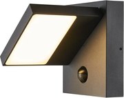 LA 1002990 ABRIDOR SENSOR Outdoor, nástěnné LED svítidlo, IP55, antracitové, 3000/4000K - BIG WHITE (SLV)
