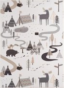 Krémový pratelný dětský koberec 160x230 cm Coco 1135 – Ayyildiz Carpets