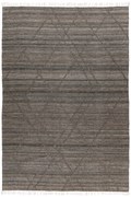 Obsession, Ručně tkaný kusový koberec My Dakar 365 anthracite – na ven i na doma, 80x150, šedá, chodba / předsíň