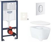 Závěsný WC set do lehkých stěn / předstěnová montáž GROHE Essence SIKOGRSESASH0