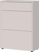 Krémová matná skříňka 70x99x34 cm Binetto – Germania