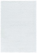 Ayyildiz, Kusový koberec Fluffy Shaggy 3500 white, 60x110, bílá, ložnice