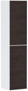 Hansgrohe Xevolos E - Vysoká skříňka 40x176x36 cm, 2 dvířka, panty vlevo, matná bílá/tmavý dub 54218730