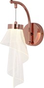 Toolight Toolight, LED nástěnné svítidlo, 10W, 467 lm, APP1766-1W, růžové zlato, OSW-09310