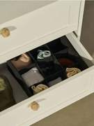 Sinsay - Organizér do skříně s přihrádkami - černá