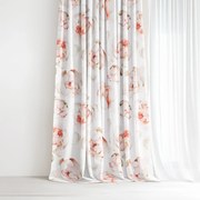 Goldea bavlněný závěs deluxe - vůně pivoněk 200x150 cm