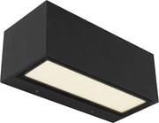 LUTEC LED nást. svítidlo GEMINI černé mat. 21W 1230lm 3000K IP54 85x220x103mm