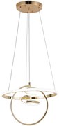 Toolight Závěsné LED svítidlo Luxury Glamour 6 G066-CP zlaté