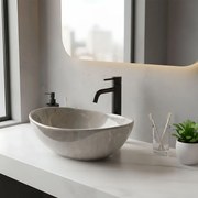 Rea Sofia Mini, umyvadlo na desku 350x260x125 mm, imitace kamene - kashmir, REA-U9238