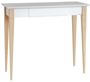 Bílý pracovní stůl Ragaba Mimo, délka 85 cm