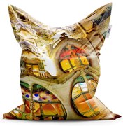 Sablio Sedací vak Classic Barcelona Gaudi Casa Batllo 1 - 150x100 cm