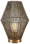 Markslöjd 108665 - Stolní lampa CASA 1xE27/40W/230V mosaz