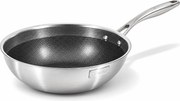 Elmich Odolná nerezová Wok pánev Hybrid s hybridním povrchem Ø 28 cm