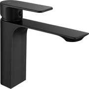 Rea Urban, umyvadlová baterie h-150, černá matná, REA-B9907