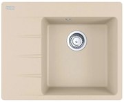 Franke Centro - Fragranitový dřez CNG 611-62 TL/7, 62x50 cm, pískový melír 114.0637.435