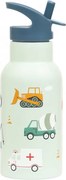 A Little Lovely Company - nerezová lahev na pití, 350 ml - vozidla