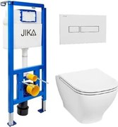 Závěsný WC set do lehkých stěn / předstěnová Jika Deep KMPLDEEPJ
