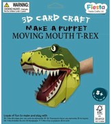 Fiesta Crafts Kreativní sada 3D loutka T. rex