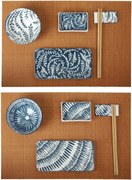 Porcelánová sada na sushi 12 ks – Brandani