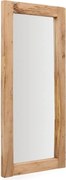 Nástěnné zrcadlo s dřevěným rámem 80x180 cm Maden – Kave Home
