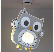 Dalber 63397 - Dětský lustr OWL 1xE27/15W/230V