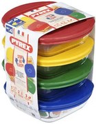 Pyrex 913s572/7646 sada dóz 4 ks čtverec