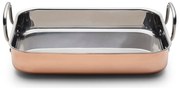 Plech 35x25,5 cm Kobber – Blomsterbergs