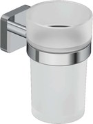 Kludi Vela S - Držák kartáčků a pasty, sklo/chrom 2597505