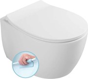 Sapho Isvea - Závěsné WC Sentimenti, Rimless, bílá 10AR02014