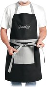 TESCOMA Kuchyňská zástěra GrandCHEF, černá