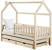 Legno Dětská rozkládací postel Mickey borovice Rozměr (cm): 80x160