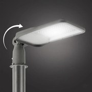 Brilagi -LED Venkovní pouliční lampa s kloub. URBANLIGHT LED/100W/230V šedá IP65