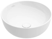 Villeroy & Boch Artis - Umyvadlo na desku, průměr 43 cm, CeramicPlus, alpská bílá 417943R1
