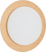 Kovové LED nástěnné svítidlo v přírodní barvě ø 40 cm Novae – Kave Home