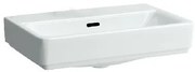 Laufen Pro S - Umyvadlo Compact, 55x38 cm, bez otvoru pro baterii, s LCC, bílá H8179584001091