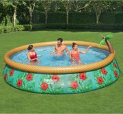 Bestway Fast Set Nafukovací bazénový set Paradise Palms 457 x 84 cm [92846]