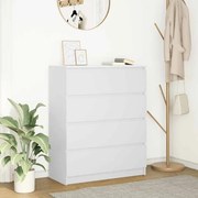 Příborník bílý 80x35x99 cm kompozitní dřevo 3328480