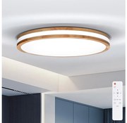 Brilagi - LED Stmívat. svítidlo MOLINA LED/60W/230V 3000-6500K dub pr. 58 cm +DO